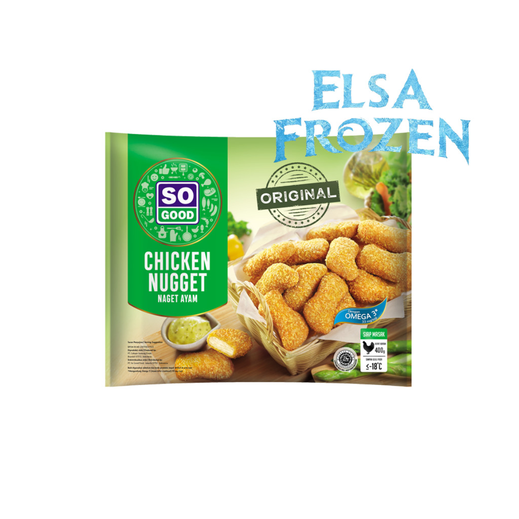 Jual SO GOOD CHICKEN NUGGET ORIGINAL 400GR/NAGET AYAM | Shopee Indonesia