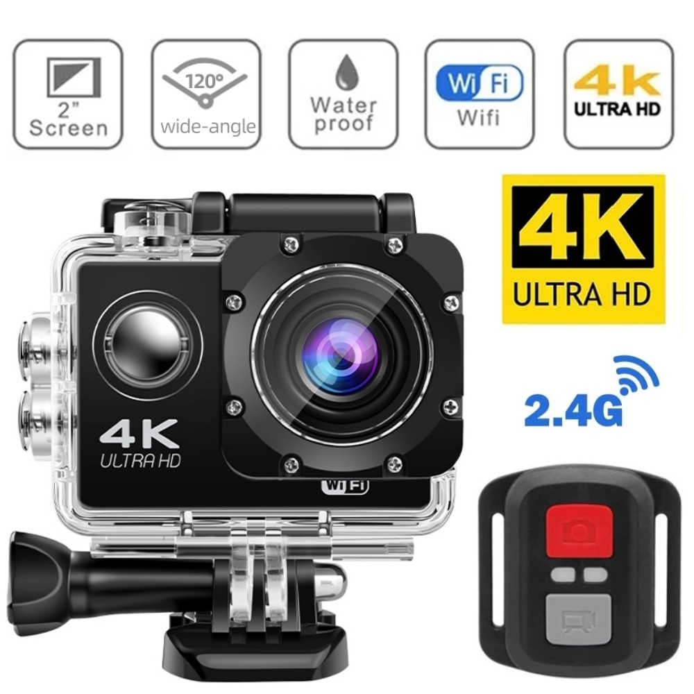 Jual Action Camera Ultra HD 4K/30fps WiFi 2.0-inch 170D Waterproof ...