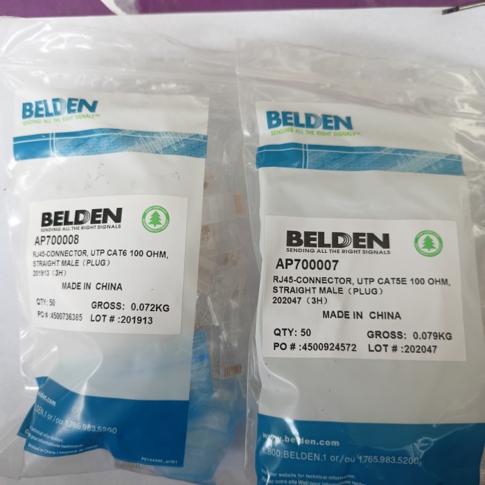 Jual GG88 Belden AP700008 AP700007 Original Cat-5e-6 RJ45 UTP CAT5e ...
