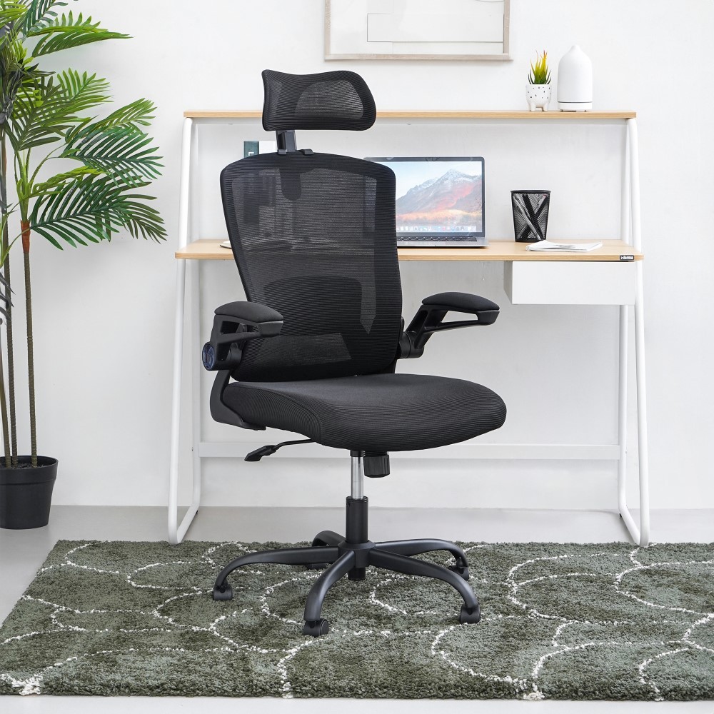 Jual Informa Sunon Saul Kursi Kantor Sandaran Tinggi - Hitam Tempat ...