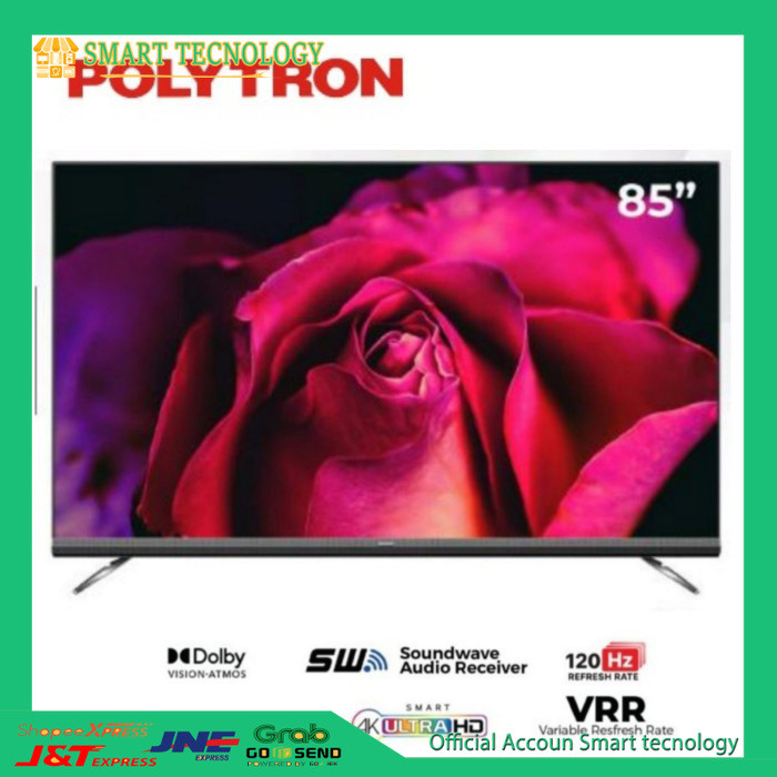 Jual LED TV 85 Inch Polytron Smart TV UHD PLD-85UV5903 | Shopee Indonesia