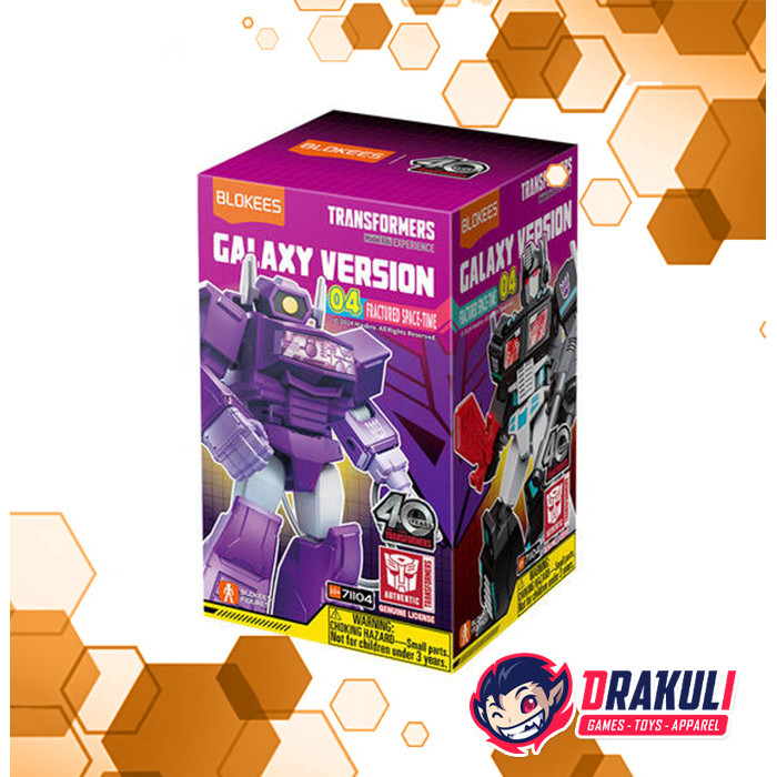 Jual Drakuli HQ Toys Blokees Transformers Galaxy Version 04 Blind Box - Fractured Space-Time (GV ...