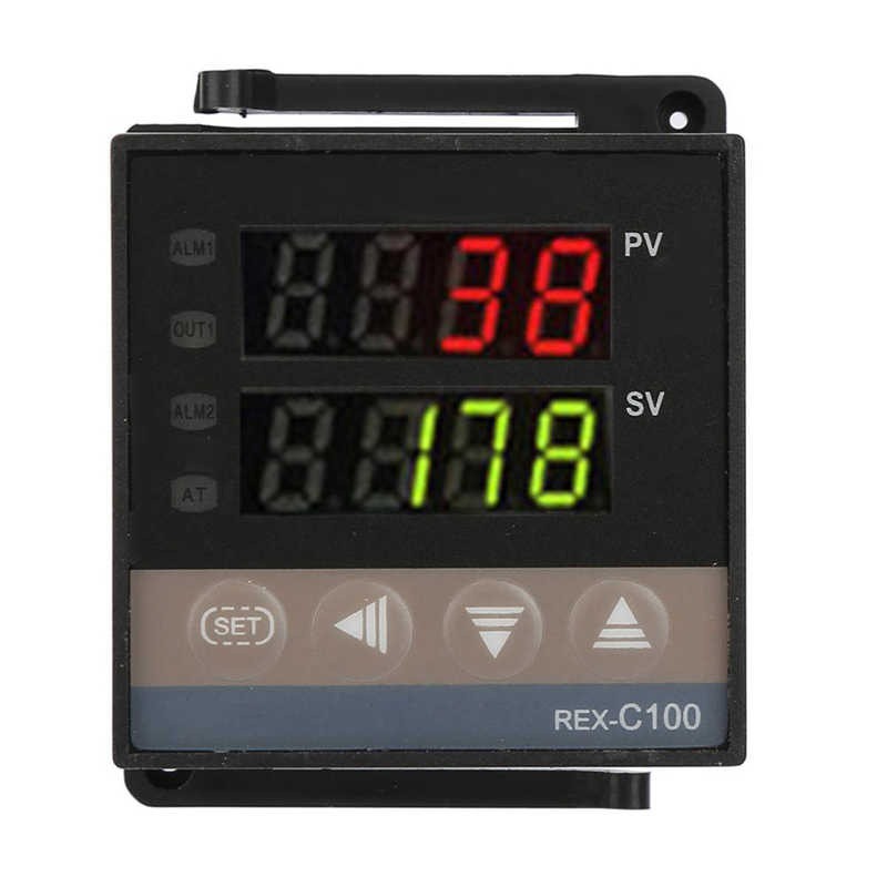 Jual REX C-100 Digital PID Temperature Controller SSR Output | Shopee Indonesia
