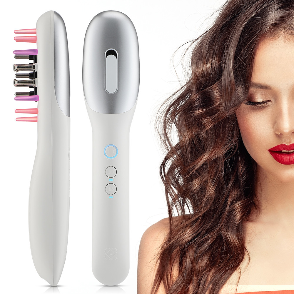 Jual RF Hair Growth Comb EMS Micro Current Anti Hair Electric Massage ...