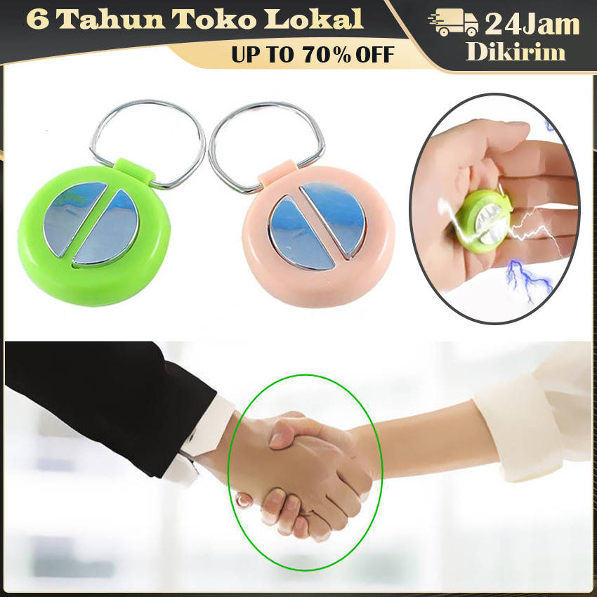 Jual Salaman Prank Setrum Listrik / Hand Buzzer Mainan Sulap / Alat ...