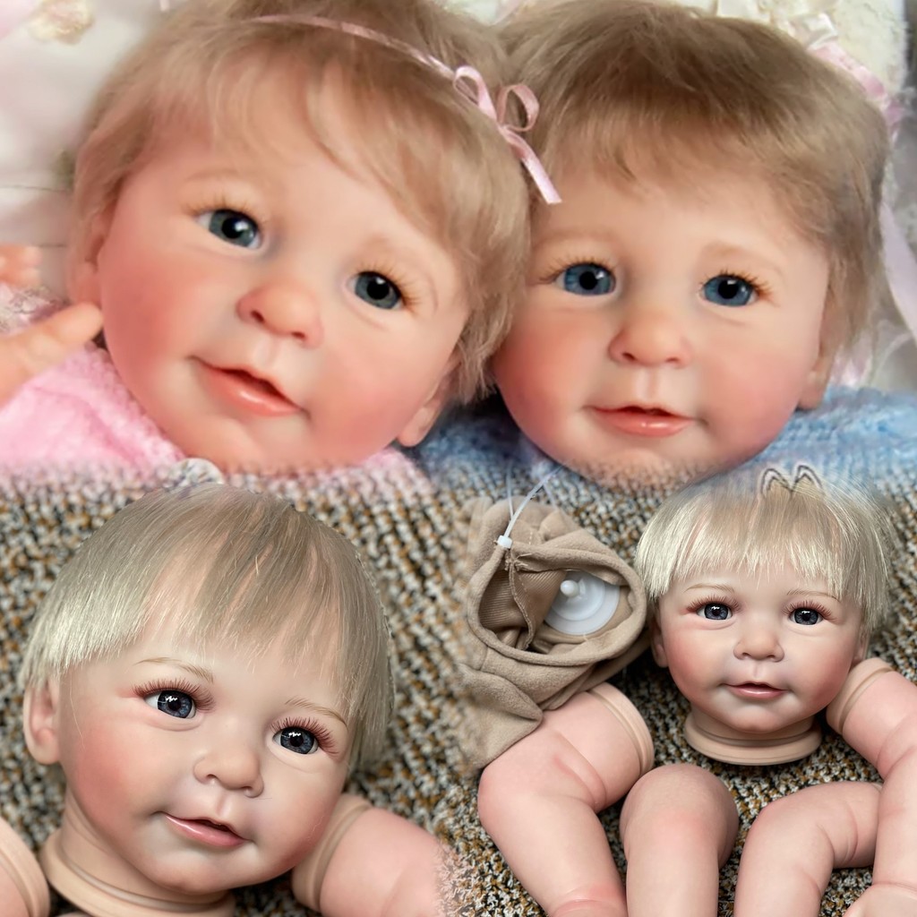 Jual Bebe Reborn Dolls Kits 20-22 Inch Lisa 3D Painted Unfinished Doll ...