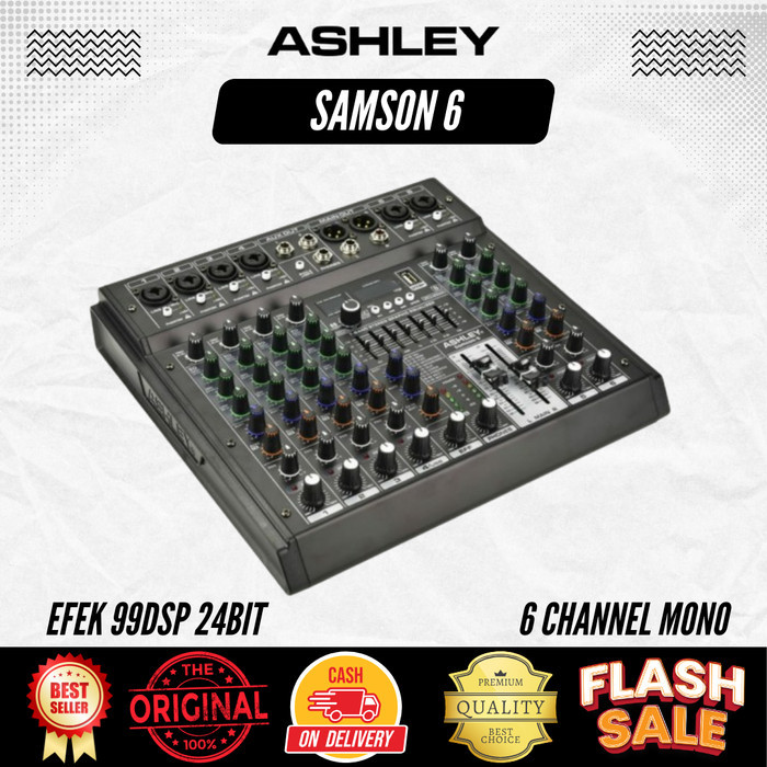 Jual Mixer Ashley Samson 6 Efex 99Dsp | Shopee Indonesia
