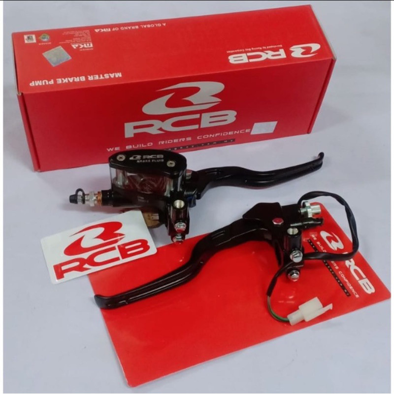 Jual MASTER REM OVAL RCB SET ORIGINAL KANAN KIRI MOTOR MATIC BEBEK ...