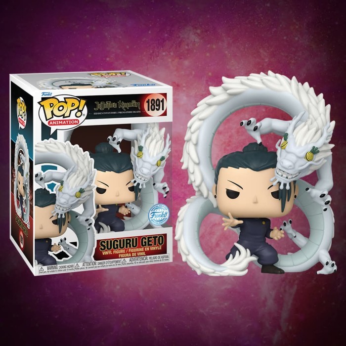 Jual ORIGINAL Funko Pop Jujutsu Kaisen Suguru Geto Rainbow Dragon JJK ...