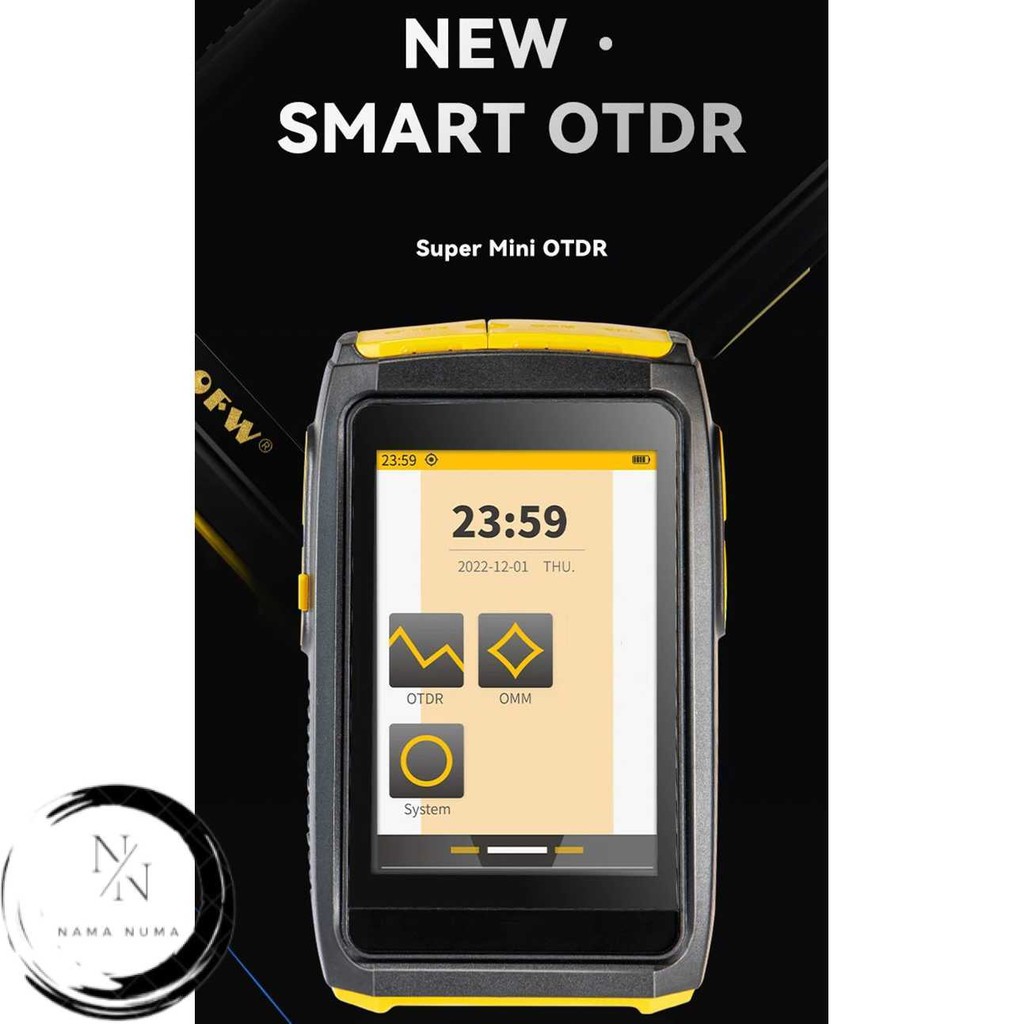 Jual OFW Alat Tester Kabel Fiber Optik OTDR OMM Touchscreen 1550nm ...