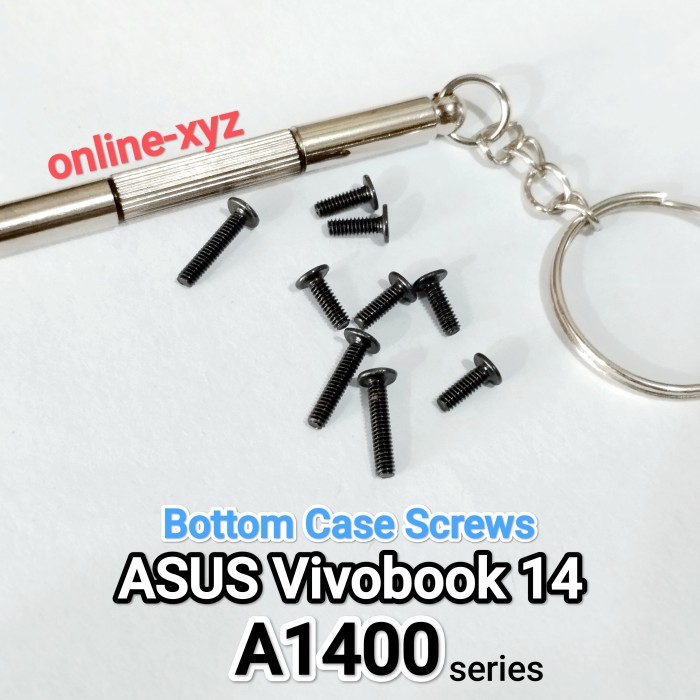 Jual baut mur sekrup casing ASUS Vivobook 14 A1400 A1400K A1400E ...