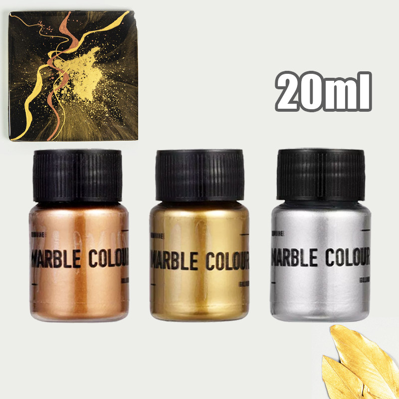 Jual Bubuk Mika Metal Marble Mica Powder Pigment Pewarna Resin Glitter ...
