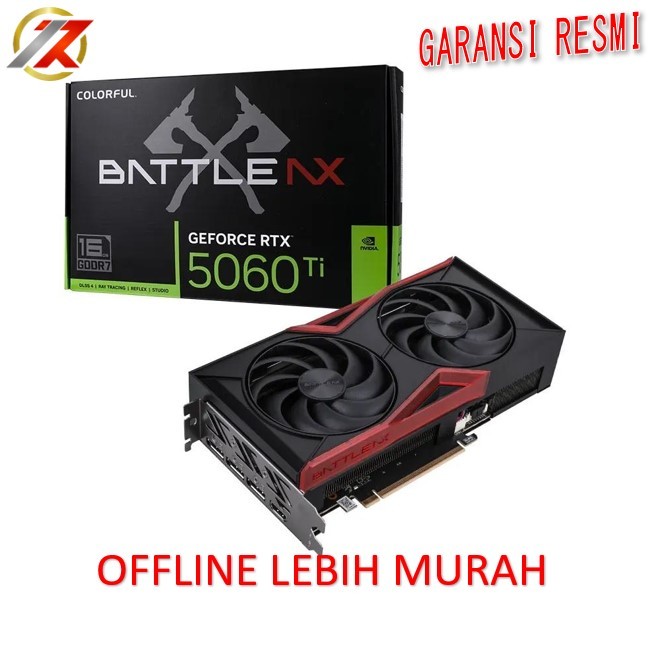 Jual VGA Card COLORFUL GeForce RTX 5060 Ti NB DUO 16GB-V - 16GB GDDR7 ...