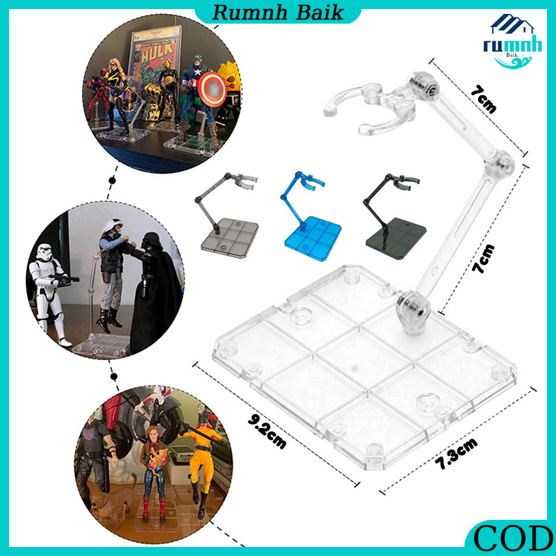 Jual Stand Base Action Figure Gundam SHF SD HG RG SIC Robot Action ...