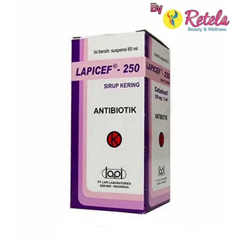 Jual LAPICEF 250MG/5 ML SYRUP BOTOL 60 ML | Shopee Indonesia