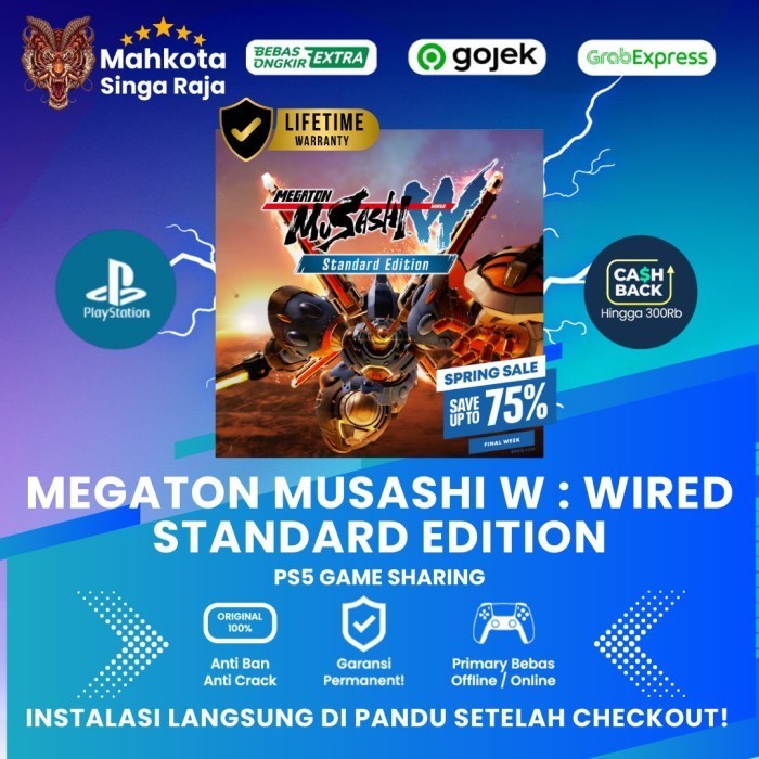 Jual Megaton Musashi W : Wired - PS5 - Playstation 5 digital sharing ...