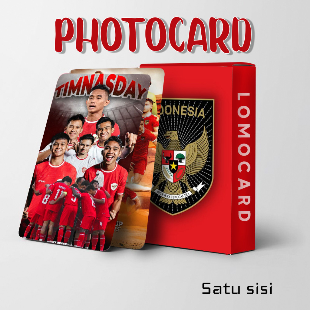 Jual Koleksi Foto Terbaru "Photocard TIMNAS INDONESIA 100pcs untuk Para ...