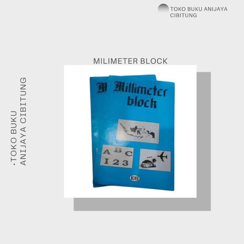 Jual MILIMETER BLOCK F4 BERKUALITAS TERBAIK (PER PCS) | Shopee Indonesia