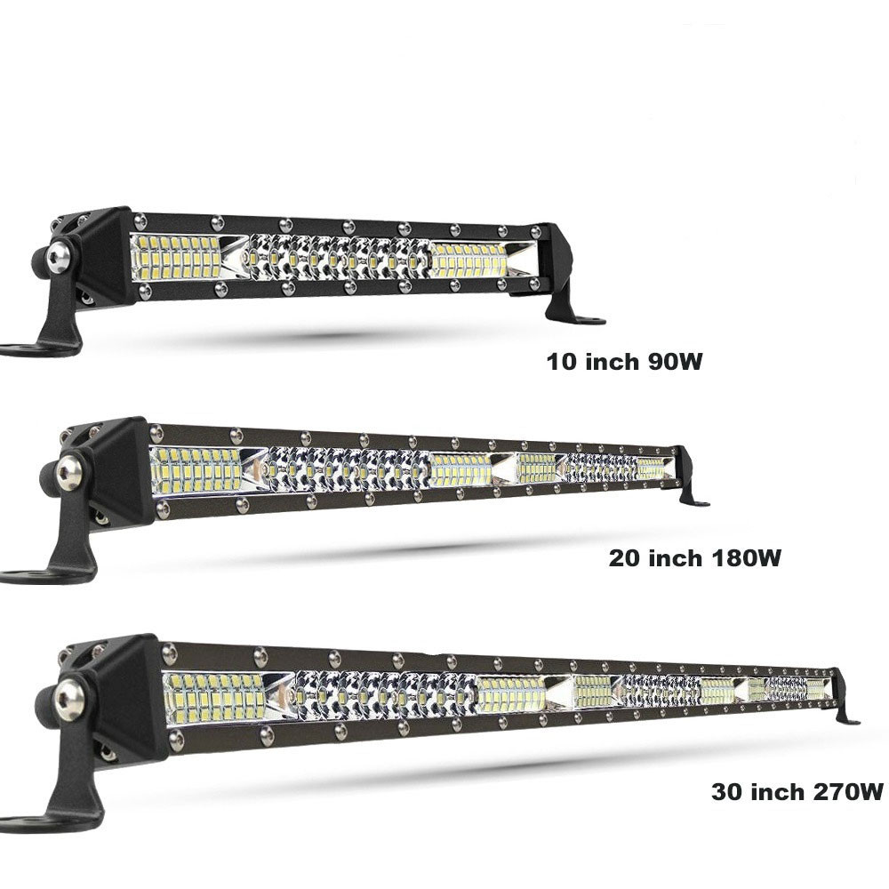 Jual Slim Spot Flood LED Bar Off Road 12V 24V LED Light Bar/Work Light ...