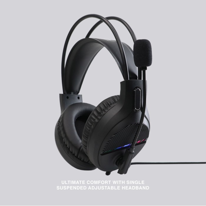 Jual Rexus F29 / F-29 Headset Gaming Vonix Wired RGB Audio Jack - Tanpa ...