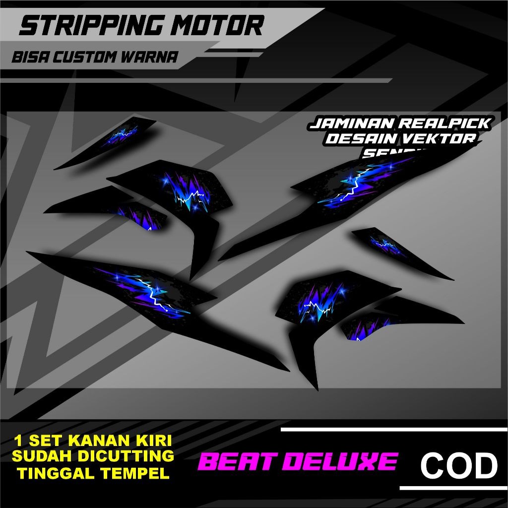 Jual STRIPPING MOTOR KEREN HONDA BEAT DELUXE CBS STREET 2020 2021 2022 ...