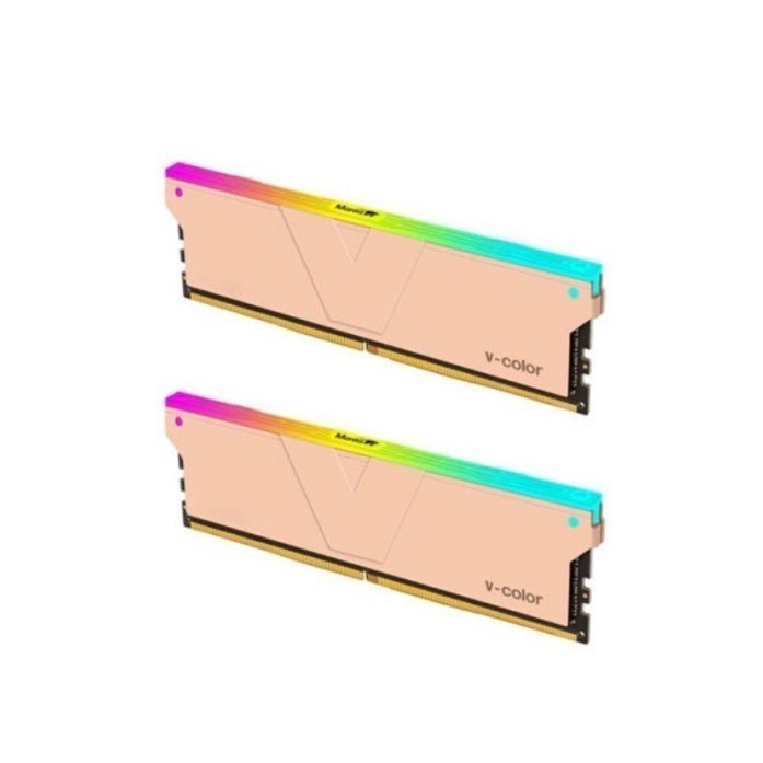 Jual V-COLOR RAM GOLDEN ARMIS RGB DDR5 32GB (2x16GB) 6000Mhz - GOLD ...