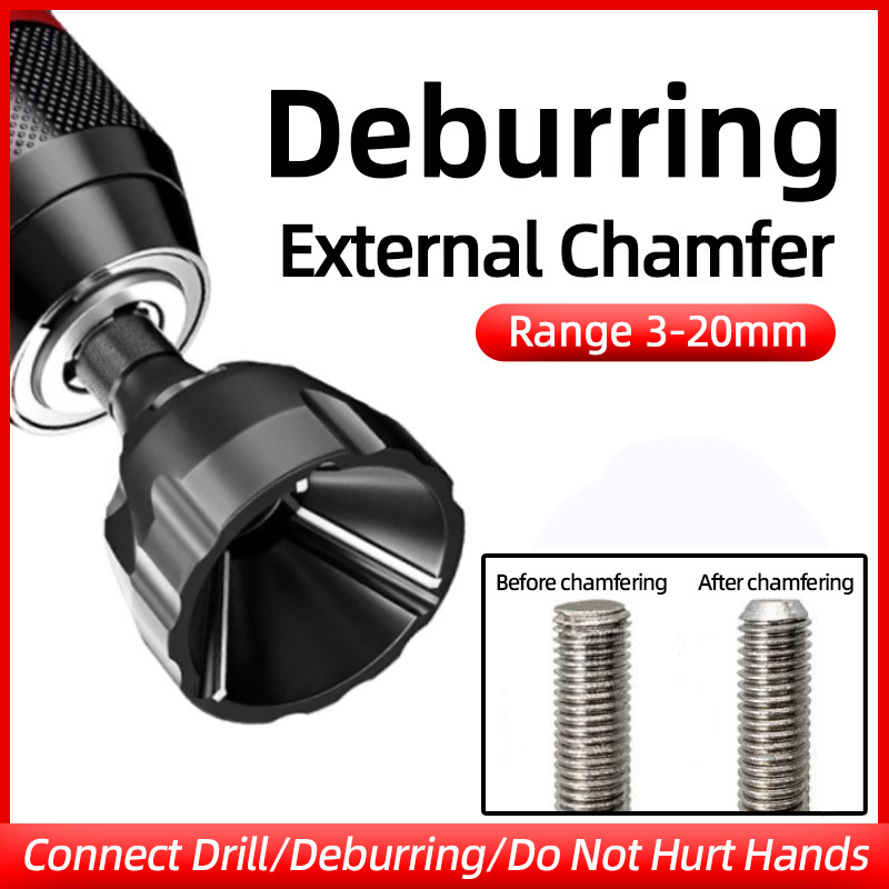 Jual Deburring External Chamfer Tool Remove Burr Clean Bolt Tools ...