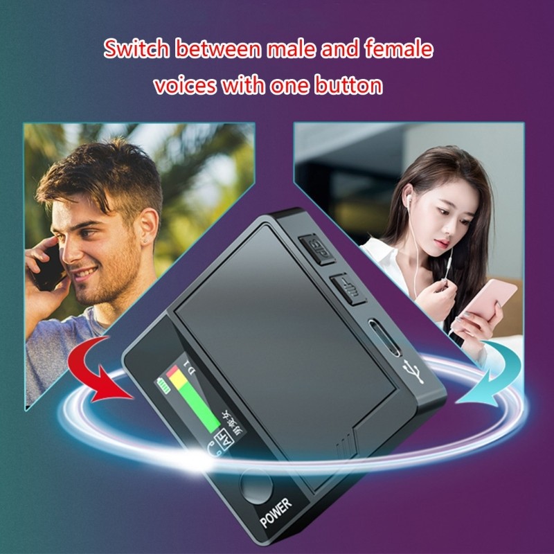 Jual Portable Different Sound Changes Voice Changer Device PC Jack ...