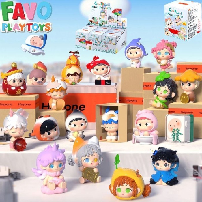 Jual HEYONE MINI Series 4 - Good Luck Manufacturer Blind Box Beans ...