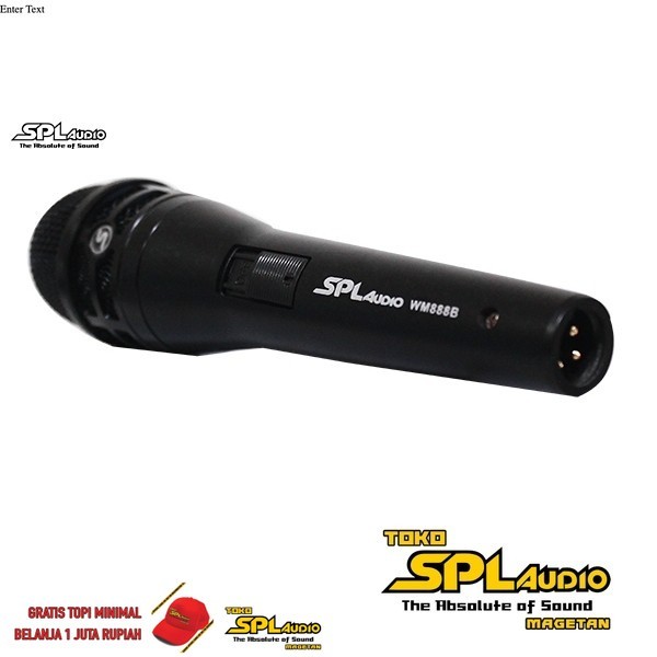 Jual SPL Audio Wired Microphone WM888B | Shopee Indonesia