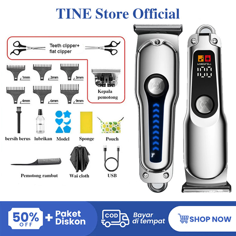 Jual 18 In 1 Man Grooming Kit Alat Cukur Listrik Mesin Potong Listrik ...