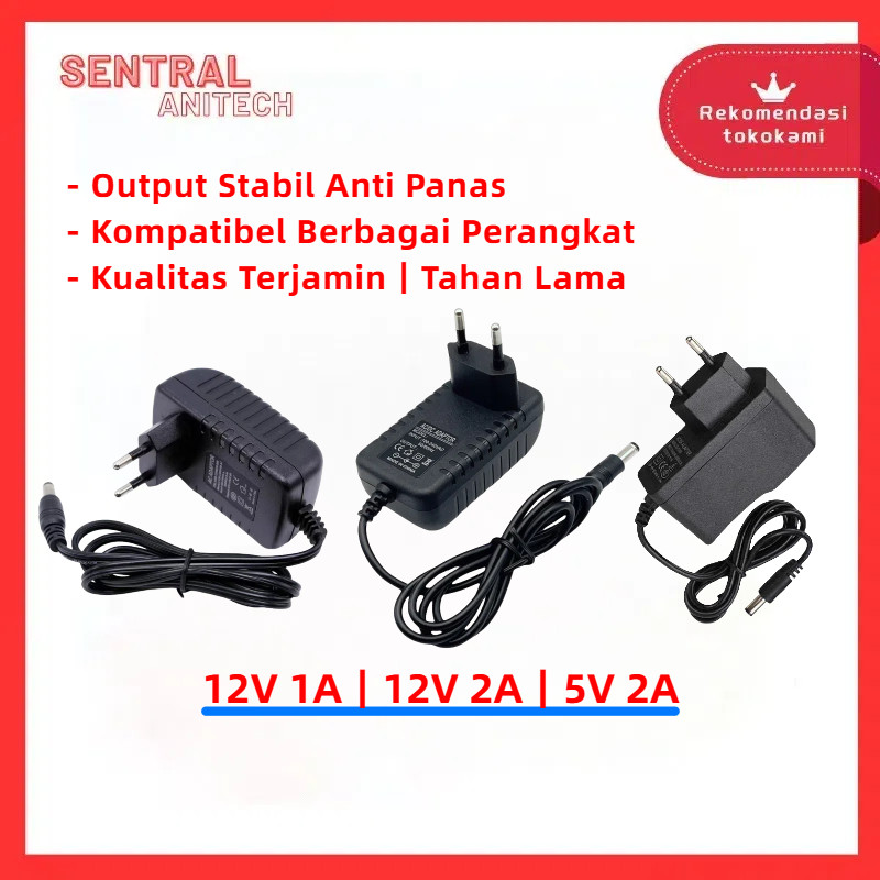 Jual ADAPTOR DC 12V 2A MURNI TRAFO POWER SUPPLY UNTUK LAMPU STRIP ALL ...