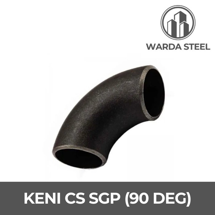 Jual Elbow Las Besi 3/4” CS SGP - 90 Deg Carbon Steel Hitam Knee Keni ...