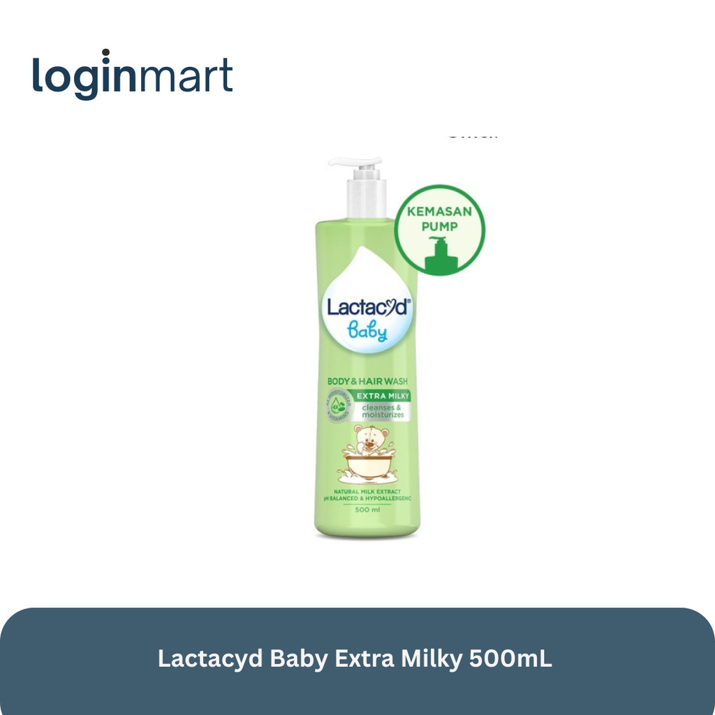 Jual Lactacyd Baby Extra Milky 500mL | Shopee Indonesia