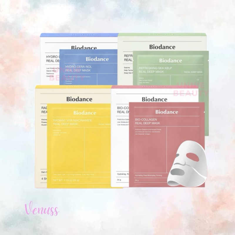 Jual BIODANCE Bio-Collagen Real Deep Mask Sheet 4pcs / 1 box | BIODANCE ...