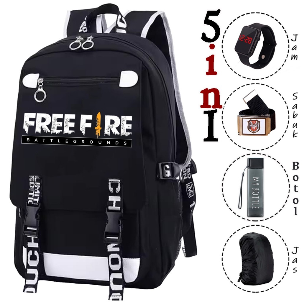 Jual HM - BANYAK BONUS NYA Tas Ransel Sekolah Anak laki laki TK SD ...