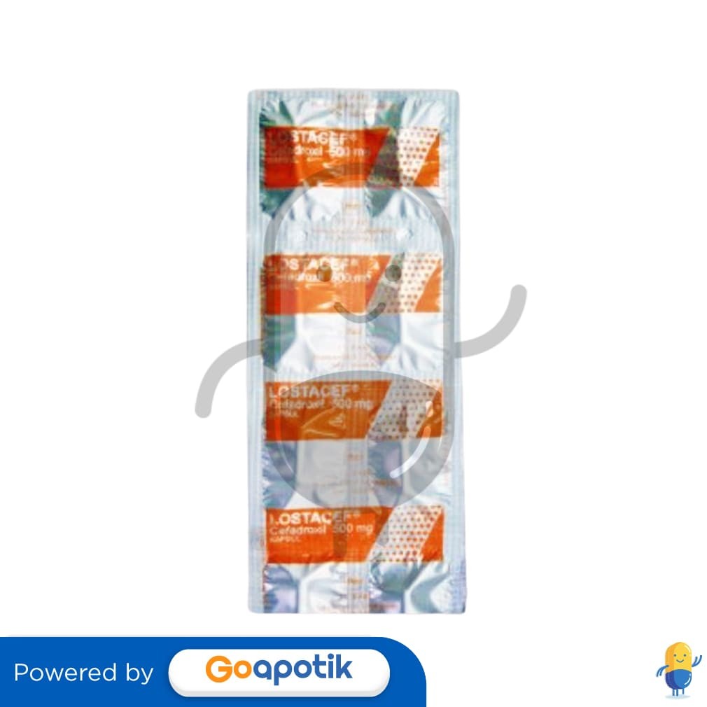 Jual Lostacef 500 Mg Strip 10 Kapsul | Shopee Indonesia