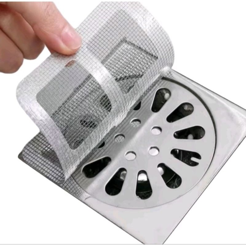 Jual STIKER PEMBUANGAN AIR [isi 10PCS] Sticker Jaring Penutup Saringan ...