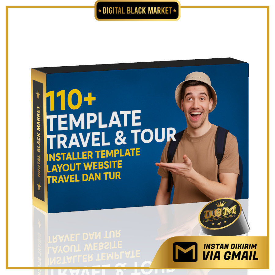 Jual ID4002 - 110+ Template Travel & Tour - Installer Template Layout Website Travel Dan Tur ...