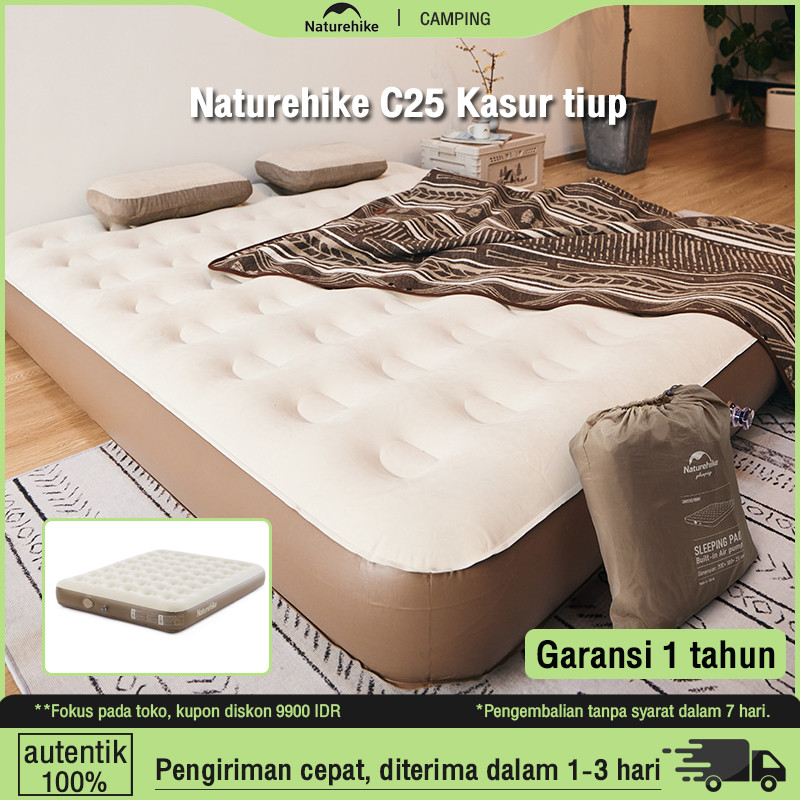 Jual Naturehike Matras angin CNH23DZ10001 1P/2P/3P with pump alas tidur ...