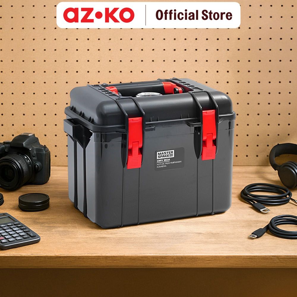 Jual AZKO Masterspace 8.5 Ltr Dry Box R50 - Hitam | Shopee Indonesia