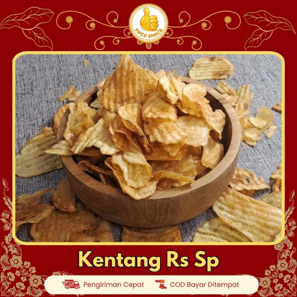 Jual Keripik Kentang Original Kripik Kentang RSP Kemasan 250gr 500gr ...