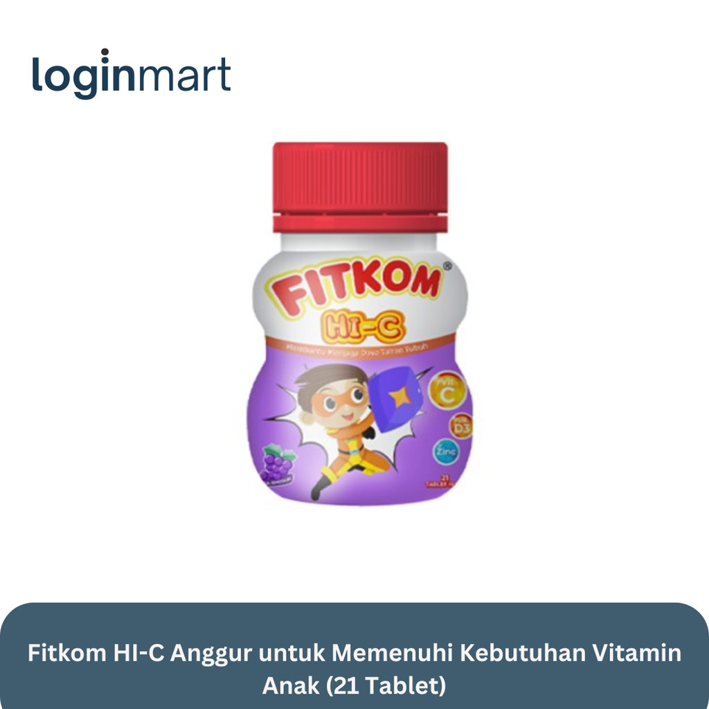 Jual Fitkom Multivit Rasa Anggur | Shopee Indonesia