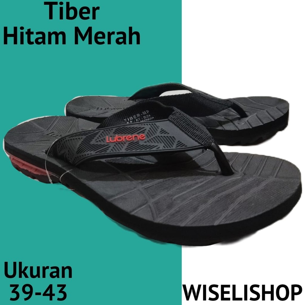 Jual Lubrene Tiber Sendal Jepit Ukuran 39-43 | Shopee Indonesia