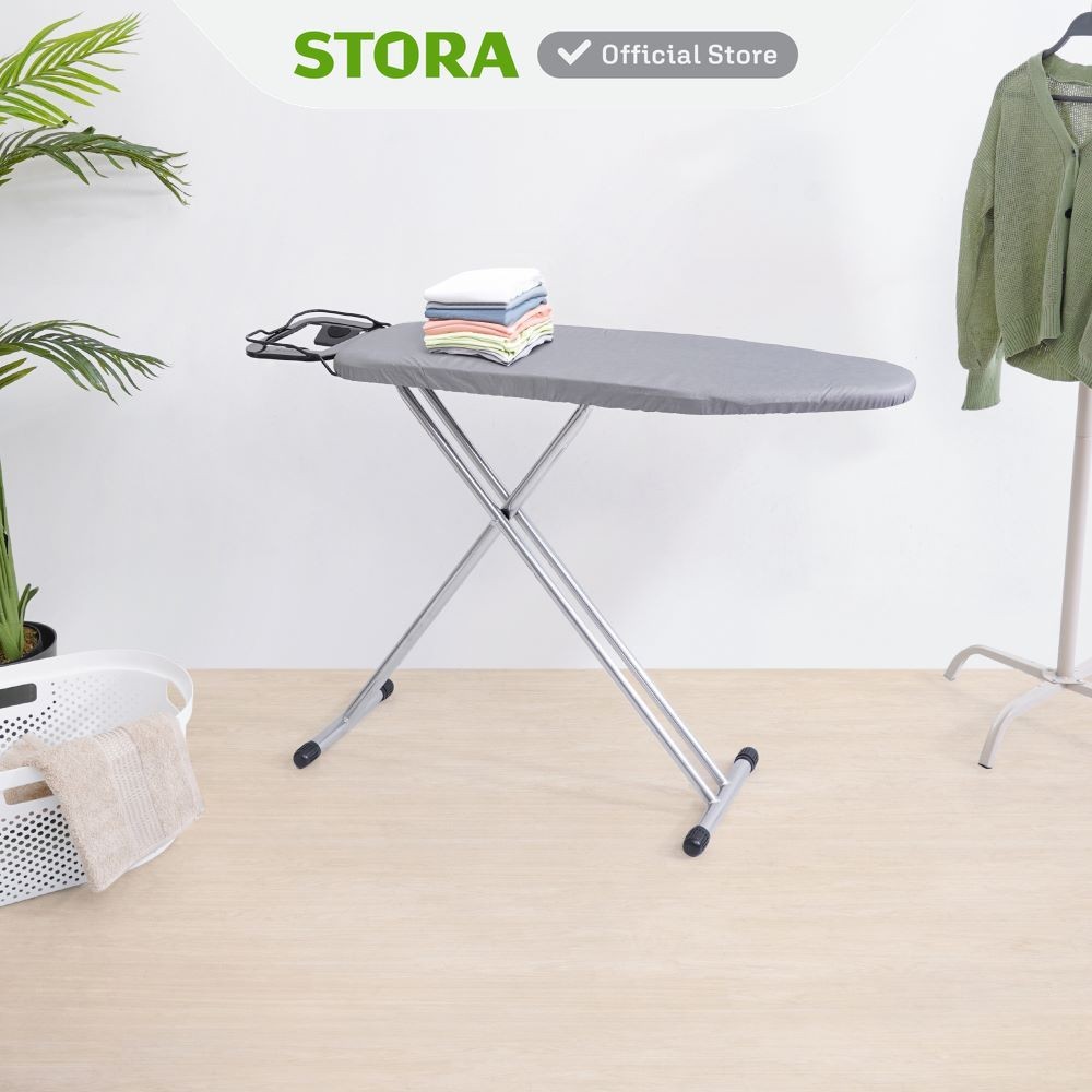 Jual Stora 117X33X81 cm Meja Setrika Lipat - Abu-Abu Metalik Papan ...