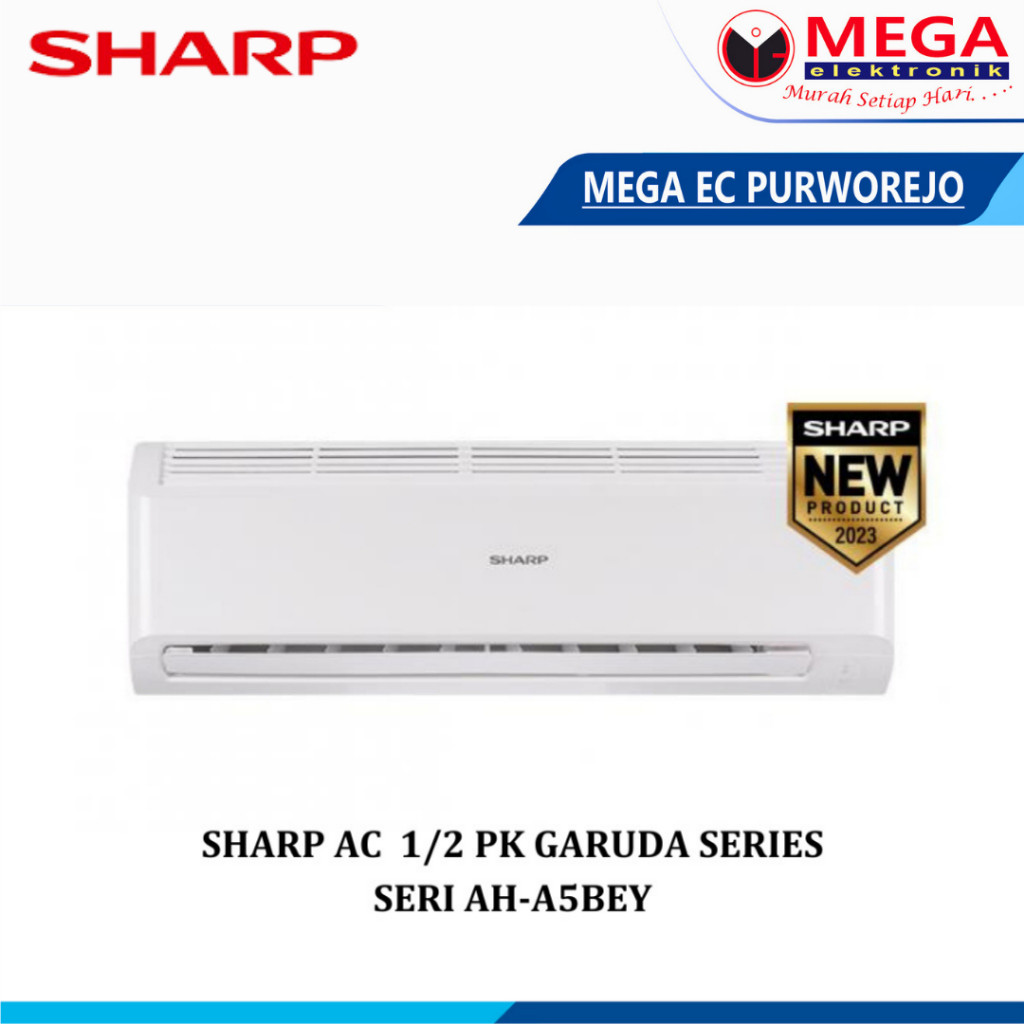 Jual AC SHARP 1/2 PK AH-A5BEY GARUDA SERIES AIR CONDITIONER PENDINGIN RUANGAN | Shopee Indonesia