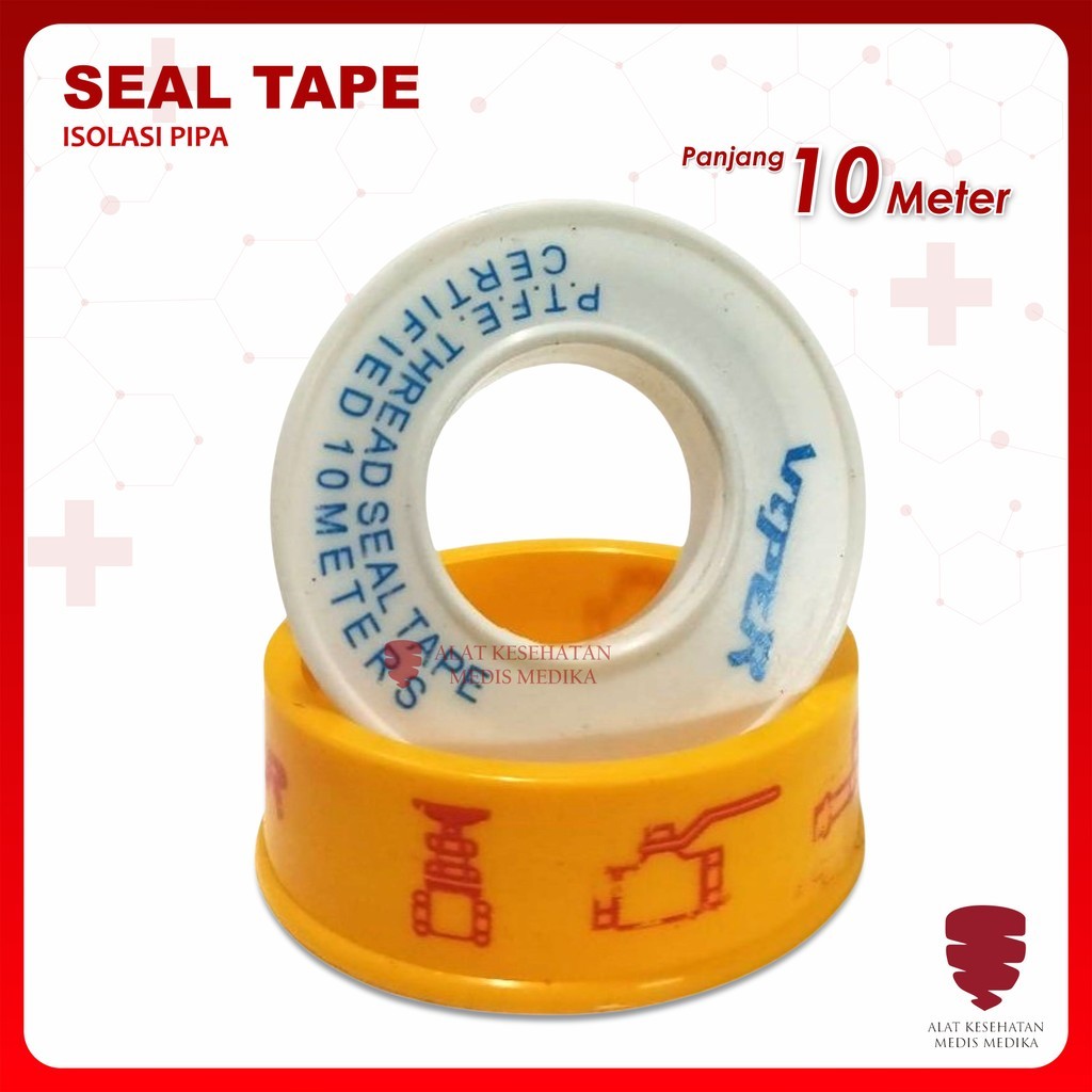 Jual Isolatip Isolasi Draf Pipa Lakban Solasi Drat Kran Air Seltip Seal ...