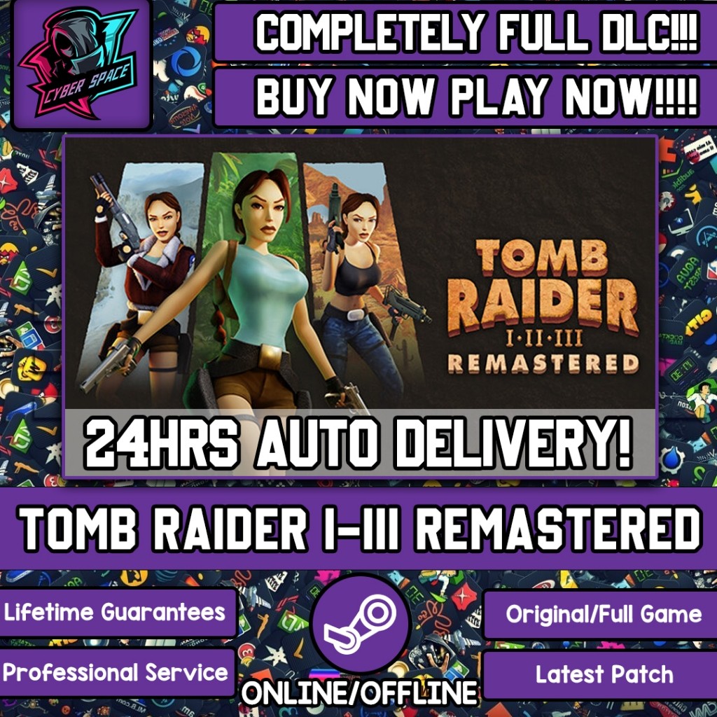 Jual Tomb Raider I-III Remastered Starring Lara Croft [Auto Delivery ...