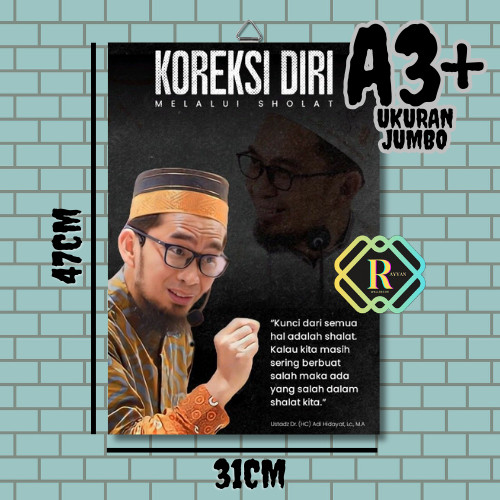 Jual Dr. (H.C.) Adi Hidayat, Lc., M.A. FOTO+BINGKAI QOUTES DAKWAH / NU ...