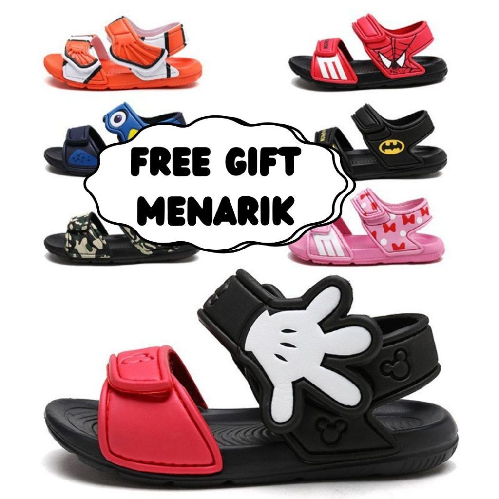 Jual Jisoobaby AA-112 SANDAL GUNUNG sandal gunung anak ringan lentur ...